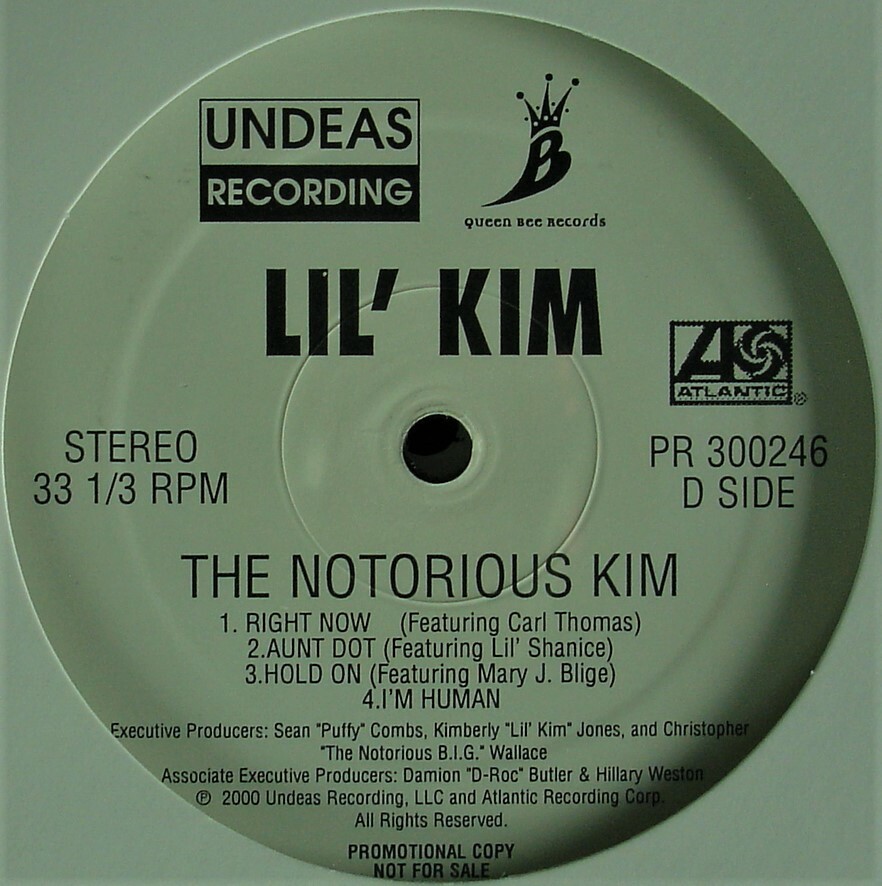LIL' KIM "THE NOTORIOUS KIM" 2000 VINYL 2X LP ALBUM PROMO CLEAN HIP HOP ...