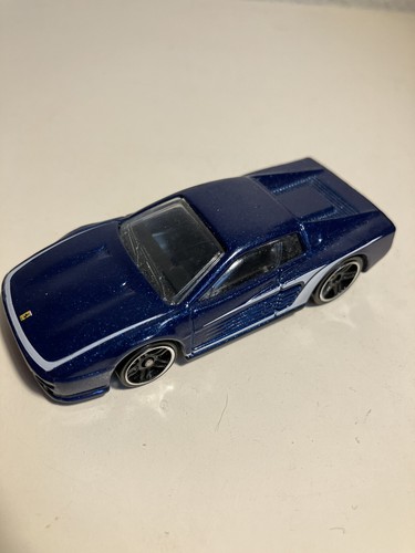 Hot Wheels Ferrari 512m 5 Pack Exclusive Blue Loose | eBay