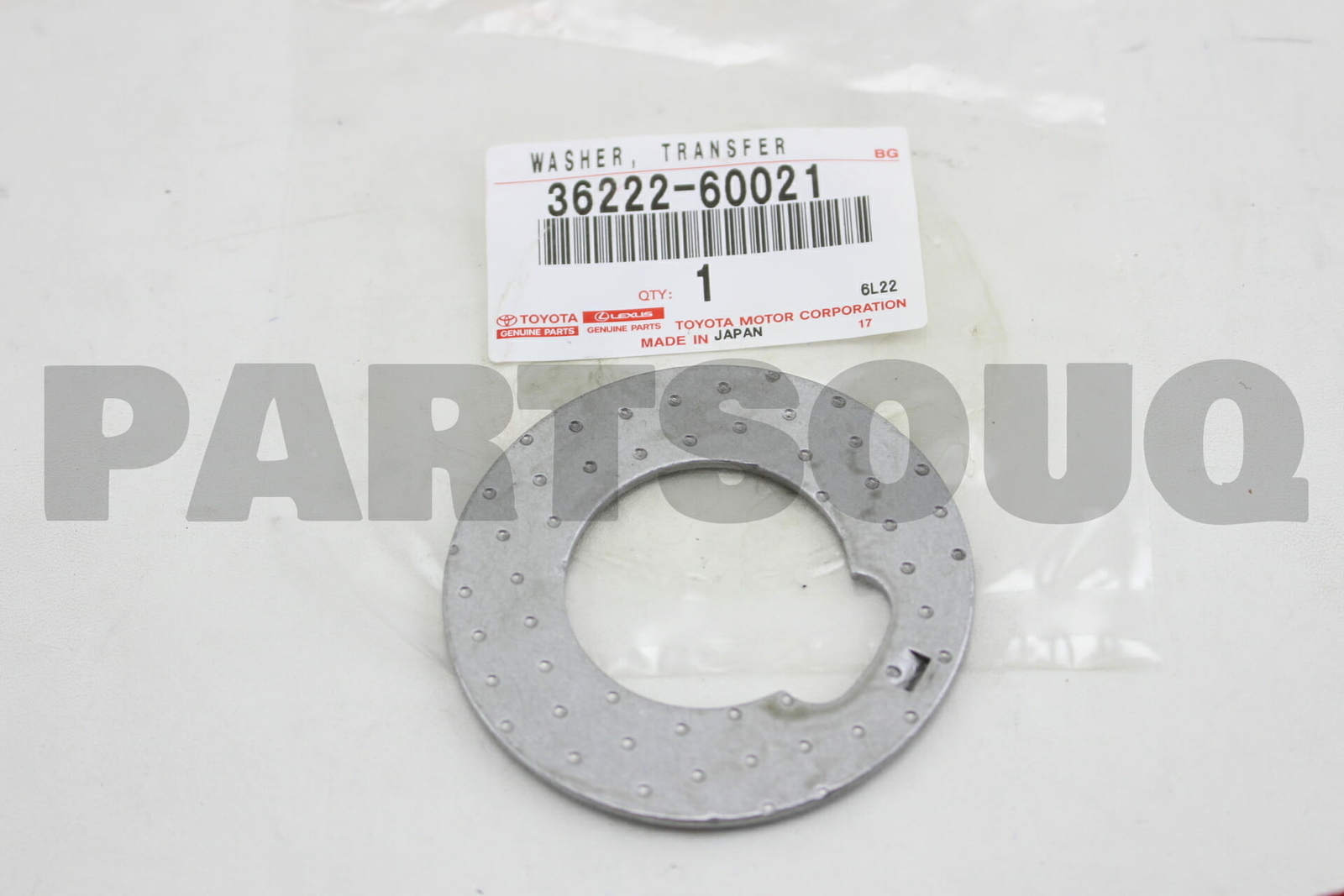 3622260021 Genuine Toyota WASHER, TRANSFER IDLER GEAR SIDE THRUST 36222 ...