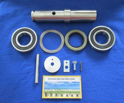 Complete Lower Wheel Shaft Assembly Kit for Hobart 6614 & 6801 Meat Saw ...