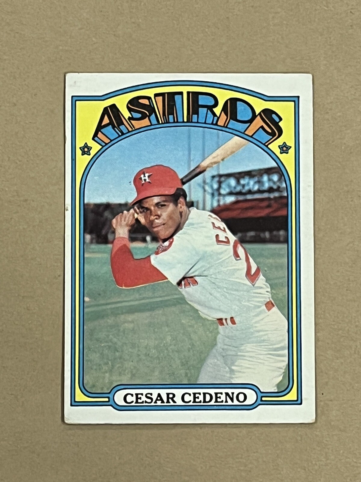 1972 Topps Cesar Cedeno #65 EX-NM Houston Astros | eBay