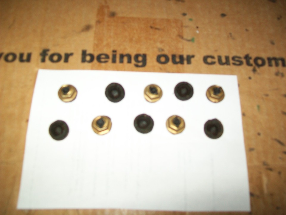 10 Of Palnut SFW250095 Washer Hex Nut W/ Mastic Sea .250 Stud X 7/16 X ...