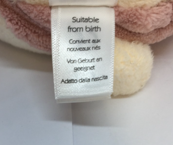 Jellycat Pink Rabbit Bunny Baby Toy Suitable from Birth J7999 Rare ...