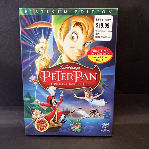 Peter Pan (DVD, 2007, 2-Disc Set, Platinum Edition) for sale online | eBay