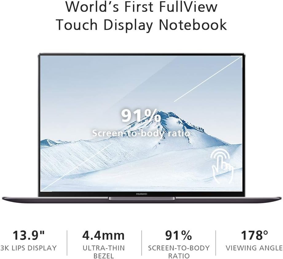 Huawei MateBook X PRO MACH-WX9 13.3" Touch i7 16GB 512GB SSD Win 11 ...