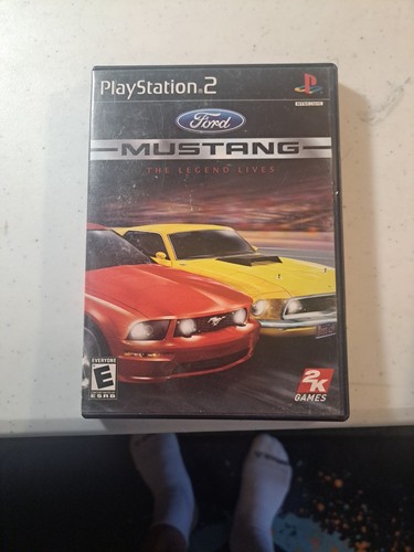 PS2 Ford Mustang Legend Lives Case And Manual Only PlayStation 2 Sony ...