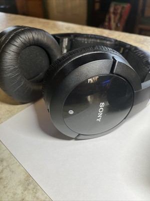 Sony Stereo Headphones Wireless Over the Ear Black MDR-RF985R *USED* 2 ...