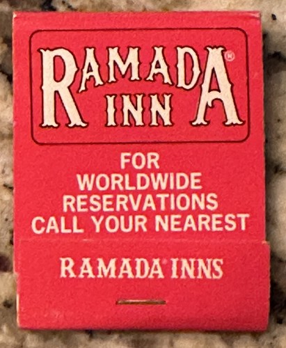 Ramada Inn Matchbook Match Box Vintage Matches Memorabilia Marion Ill ...