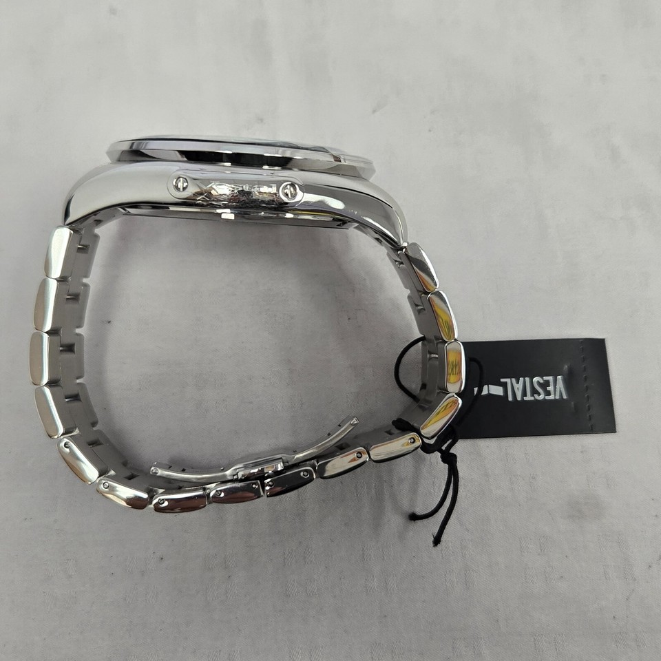 Vestal Adult Men's ZR3 Chronograph Watch Silver/Silver/Silver ZR3015 ...