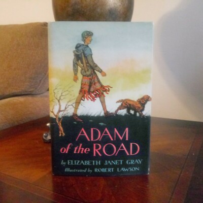 ADAM OF THE ROAD FIRST EDITION 12TH PRINT ELIZABETH JANET GRAY vintage ...