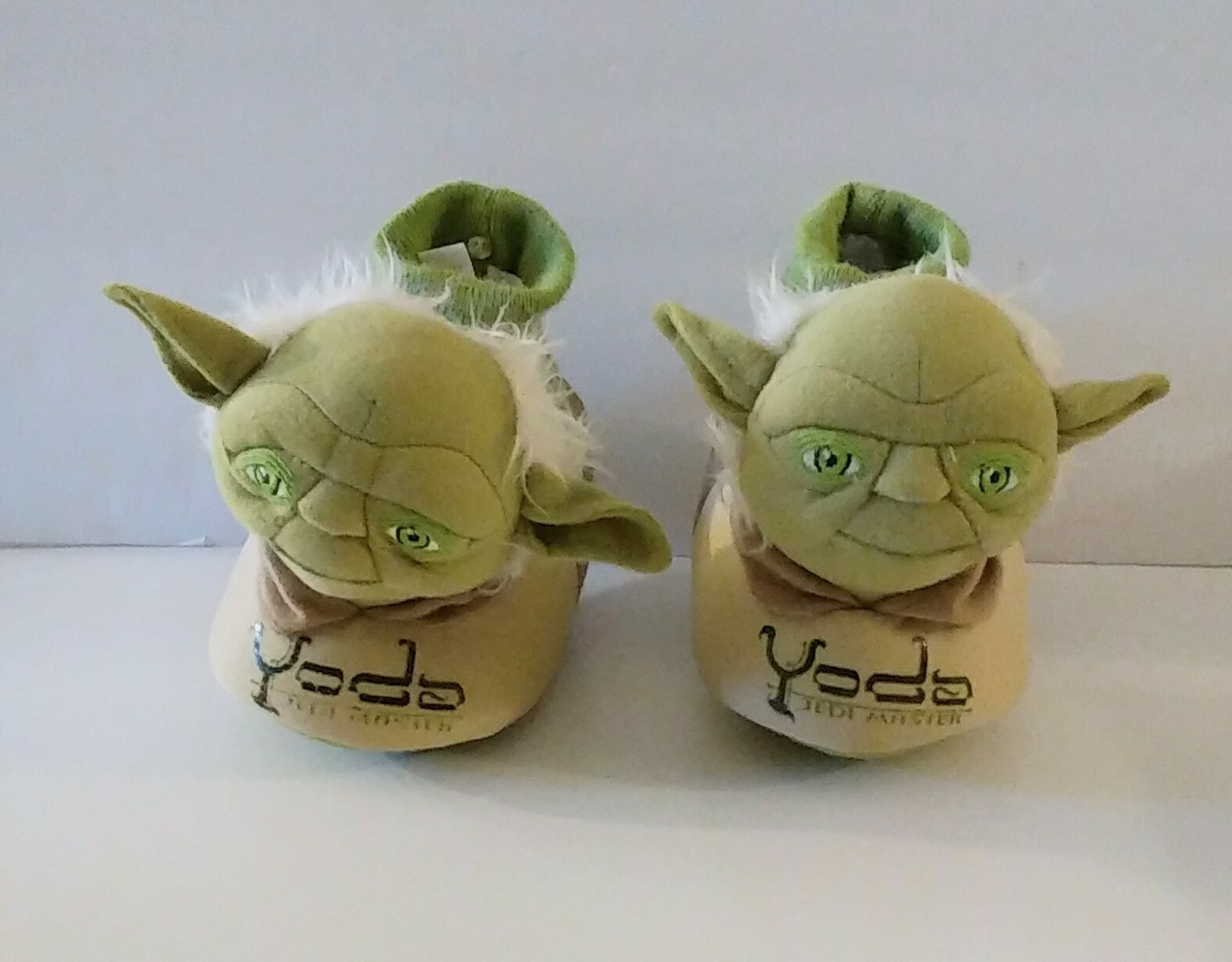 Star Wars Yoda Jedi Master Socktop Slippers Kids Size 9/10 | eBay