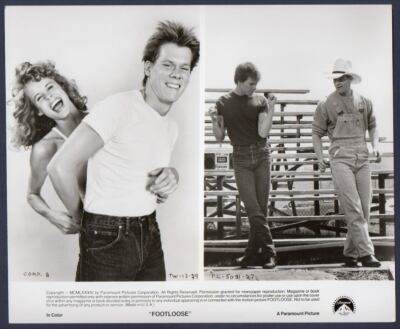 Lori Singer KEVIN BACON Chris Penn in FOOTLOOSE 1984 Orig Photo MOVIE ...