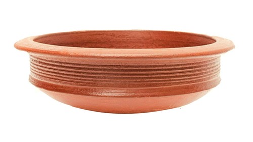Unglazed Terracotta Clay Pottery Mud Pot/Earthen Handi Cooking Serving ...
