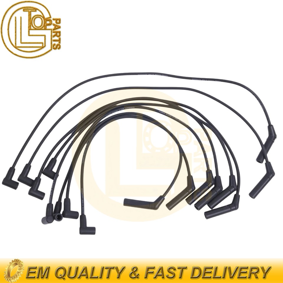 8mm Spark Plug Wires for Big Block Chevy 366 396 427 454 V8 HEI | eBay