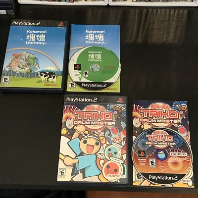 Katamari Damacy + Taiko Drum Master (PlayStation 2, PS2) Complete ...