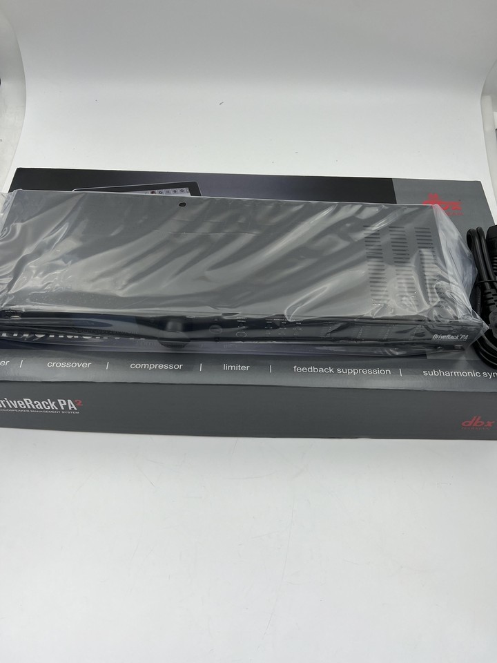 dbx DriveRack PA2 Complete Loudspeaker Management System-PA2 US ...