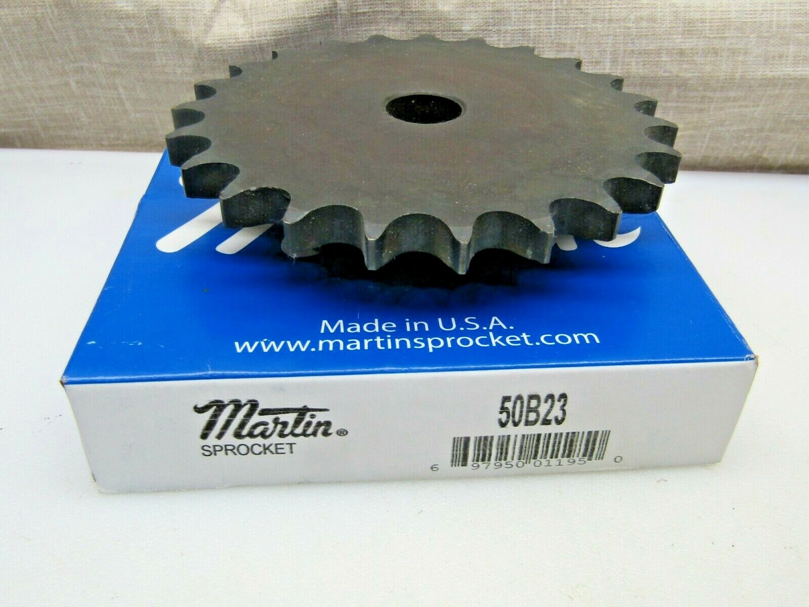 Martin 50B23 Sprocket 50 Chain 23 Teeth Blank Bore for sale online | eBay