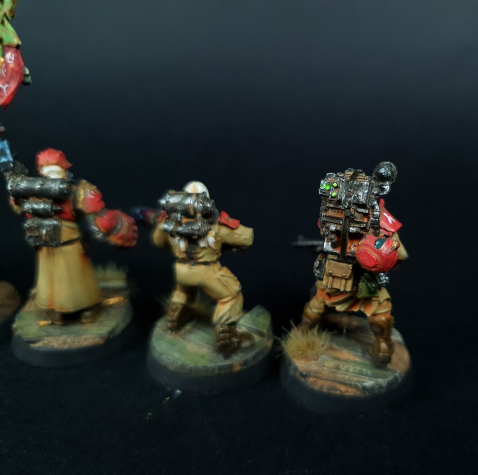 Forgeworld Renegade Militia Command Squad Warhammer 40k | eBay