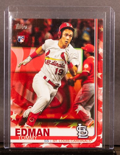 Tommy Edman 2019 Topps Update US84 Independence Day RC Rookie /765 | eBay