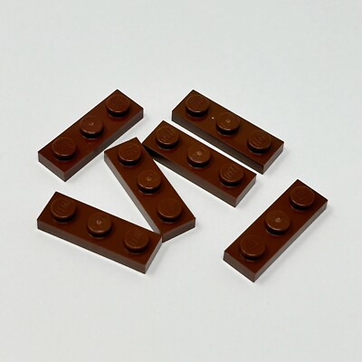 3623 LEGO Parts Plate 1x3 REDDISH BROWN (6) | eBay
