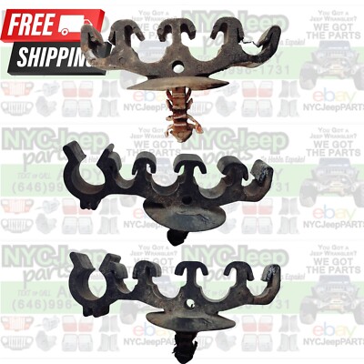 87-95 Jeep Wrangler YJ Attach Lines to Body Frame Chassis Retainer ...