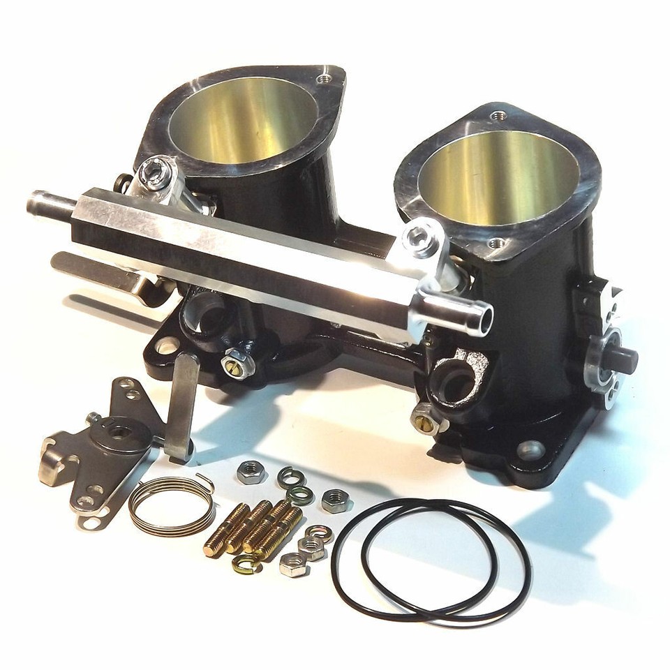 48mm IDF/DRLA Twin Throttle Body Injection + fuel rail Weber/Dellorto ...