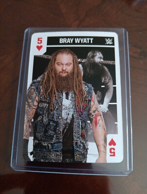 Bray Wyatt 2017 WWE Legends Playing Card WWF Wrestling Card Rare WCW ...