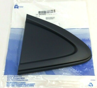 2016-2019 Chevrolet Cruze rear passenger side black Window Bezel ...