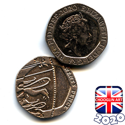 A BRITISH 2020 ELIZABETH II TWENTY PENCE 20p coin, 5 Years Old! | eBay UK