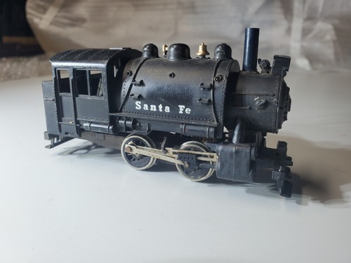 ho Mantua Santa Fe Dock Side 0-4-0 Steam Locomotive-Refurb-DC-Runs Good ...