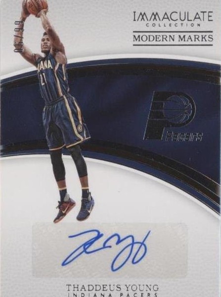 2016-17 Panini Immaculate Collection - Modern Marks Autographs #MM-TYG ...