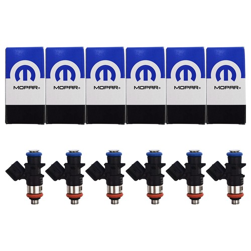 6 PCS NEW MOPAR FUEL Injectors WRANGLER Challenger 3.6L 5184085AC US ...