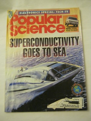 November 1992 Popular Science Magazine - Superconductivity Goes To Sea ...