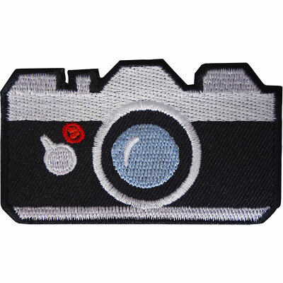 Camera Patch Iron On Sew On Shirt Jeans Bag Jacket Photography ...