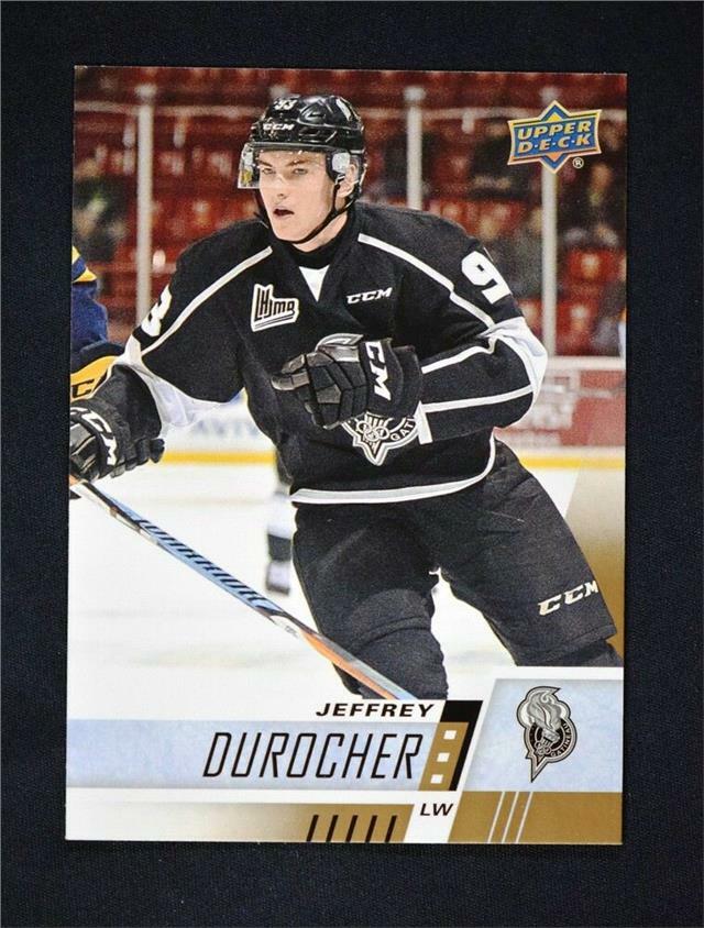 2017-18 Upper Deck UD CHL Base #118 Jeffrey Durocher | eBay
