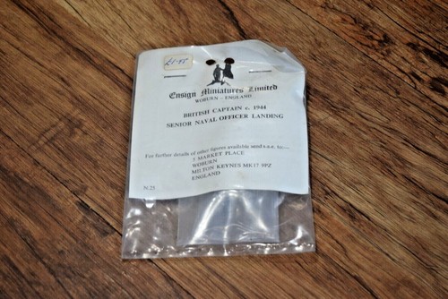 ENSIGN MINIATURES British Captain Senior Naval Officer 1944 SEALED NOS ...