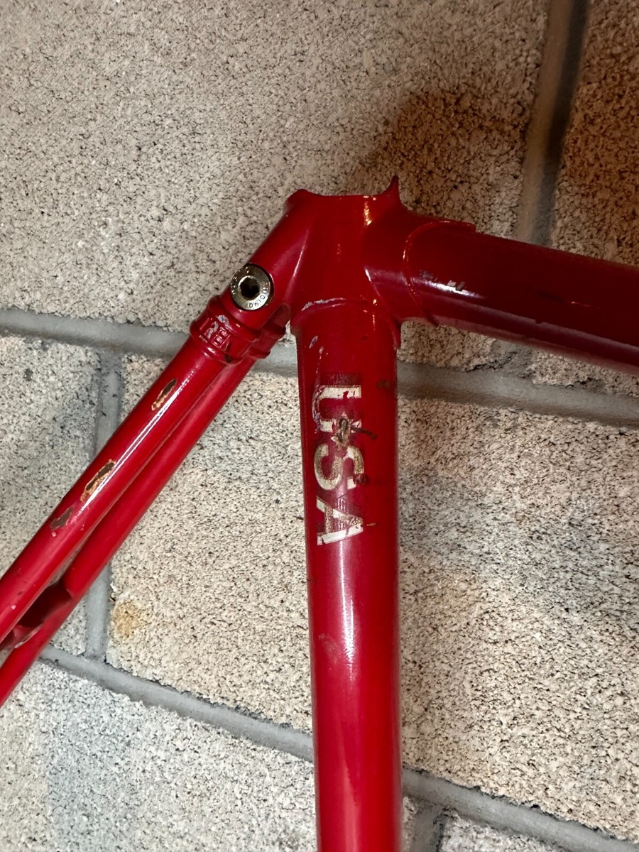 Trek 400 Series Road Bike Frame and Fork 700c True Temper Cr Trek 400 Series Road Bike Frame and Fork 700c True Temper Cr