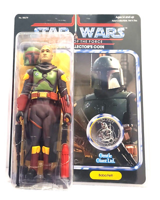 Star Wars Boba Fett Power of the Force Colle-Coin Gentle Giant Jumbo 1 ...