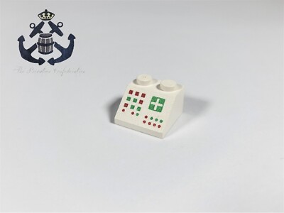 LEGO 1980s Classic Space White Slope 45 2 x 2 Computer Panel 3039p34 ...