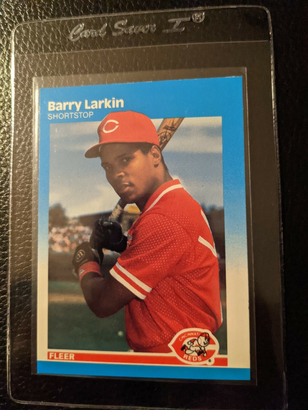 1987 FLEER BARRY LARKIN #204 ROOKIE CARD RC CINCINNATI REDS HOF | eBay
