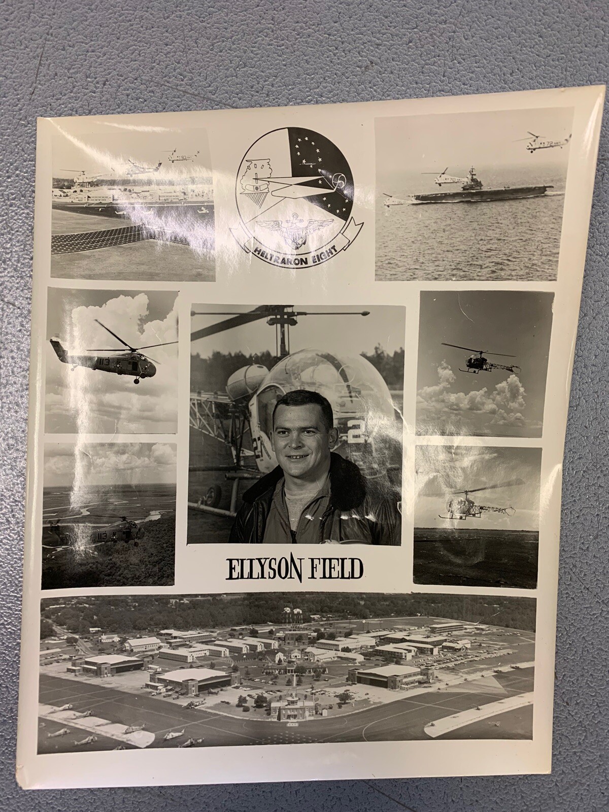 Vintage 1968 Official Photograph Ellyson Field Heltraron Eight ...