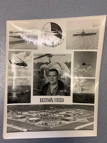 Vintage 1968 Official Photograph Ellyson Field Heltraron Eight ...