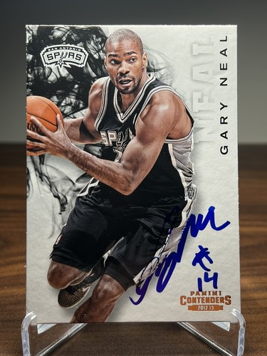 Gary Neal Signed Autographed 2012-13 Panini Contenders Basketball Card ...