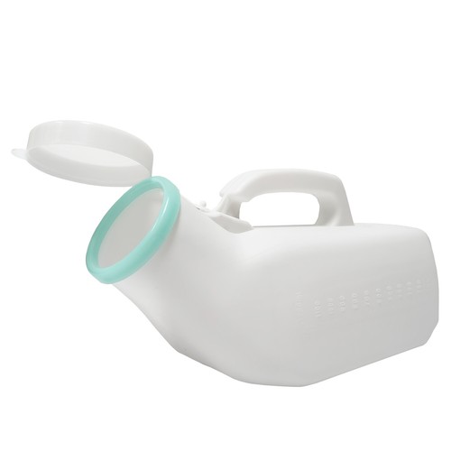 Male Urinal Bottle Handle Measuring Scale Mens Incontinence 1200ml ...