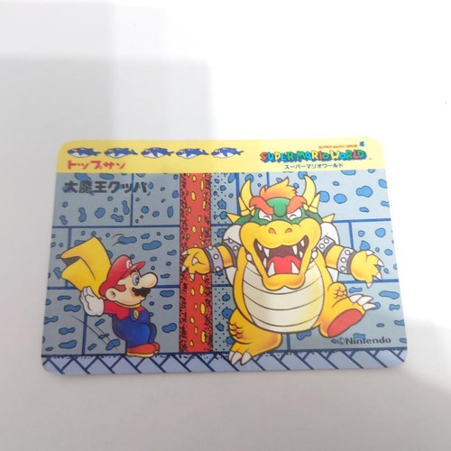 Top Sun Bowser Daimaou Super Mario World Card | eBay