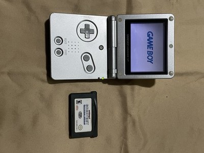 Nintendo GameBoy Advance SP Gray w/ Charger and 2 Games Tested Working ...