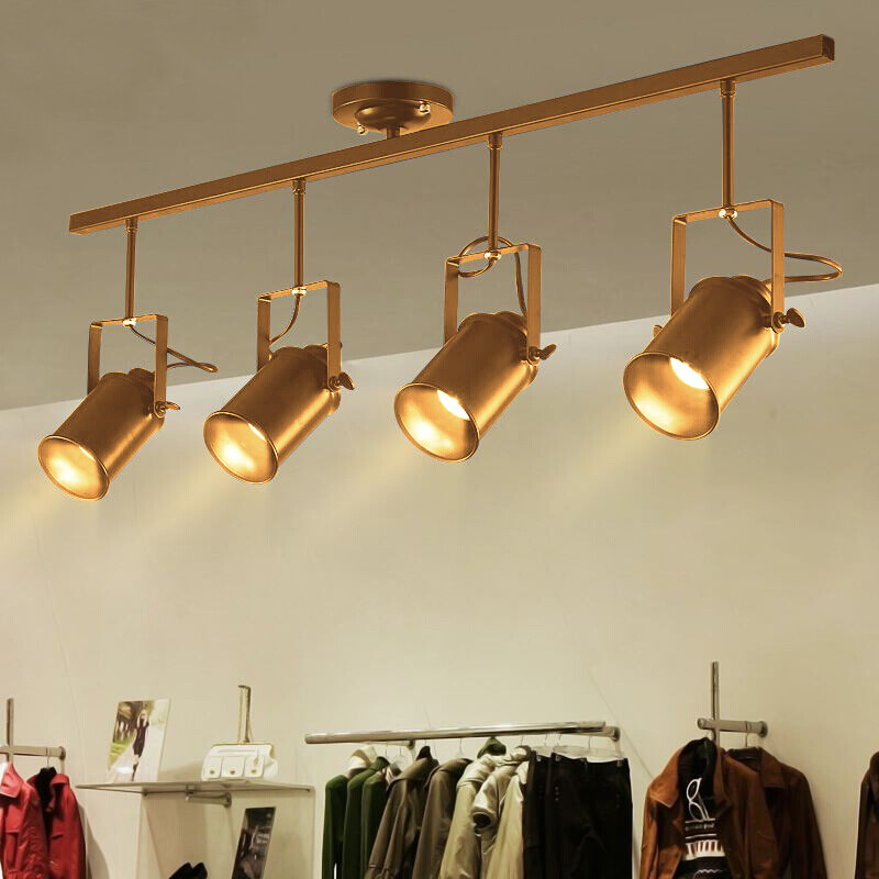 Copper Track Lighting Fixtures Vidalite Shura 5 Light Brushed Brass