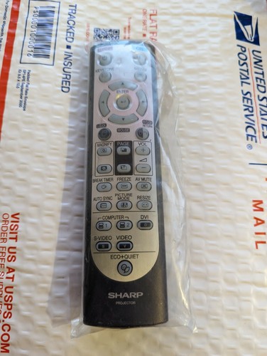 ORIGINAL OEM SHARP Projector Remote Control RRMCGA623WJSA NEW | eBay