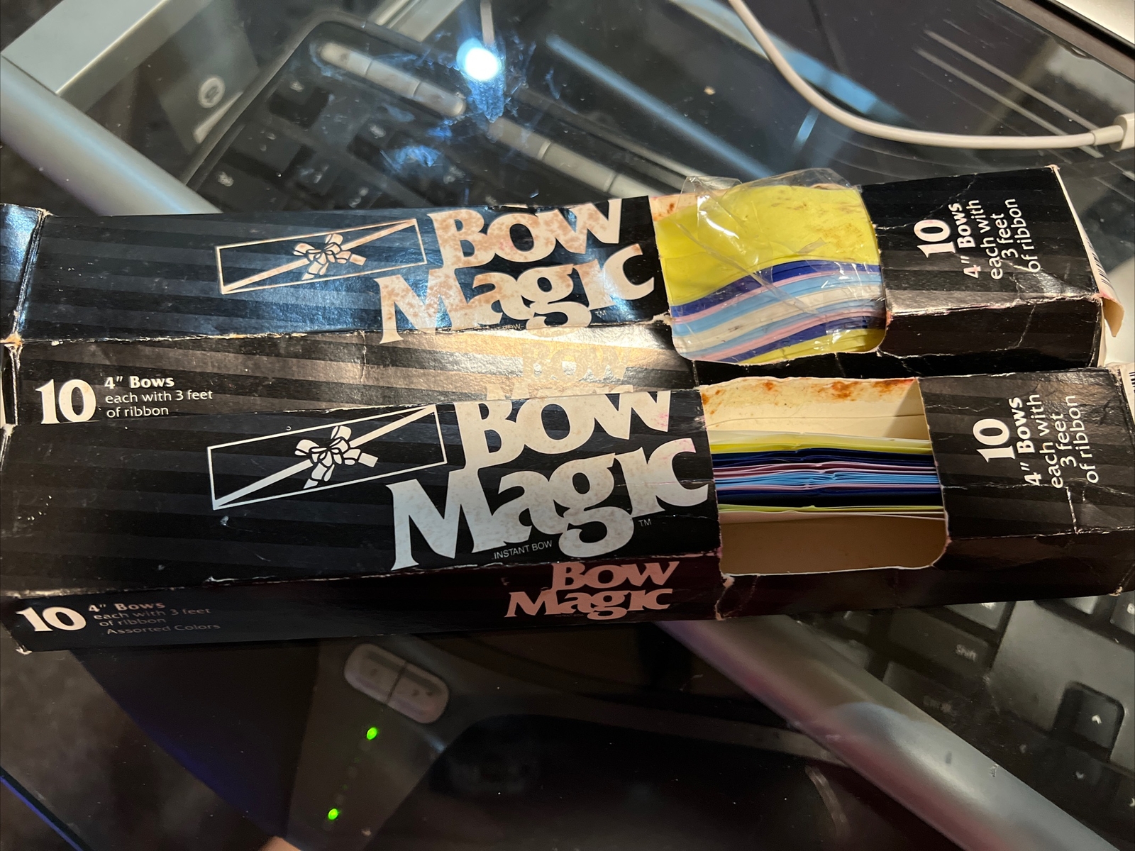 Lot Of 2 Boxes - Bow Magic Ribbons | eBay