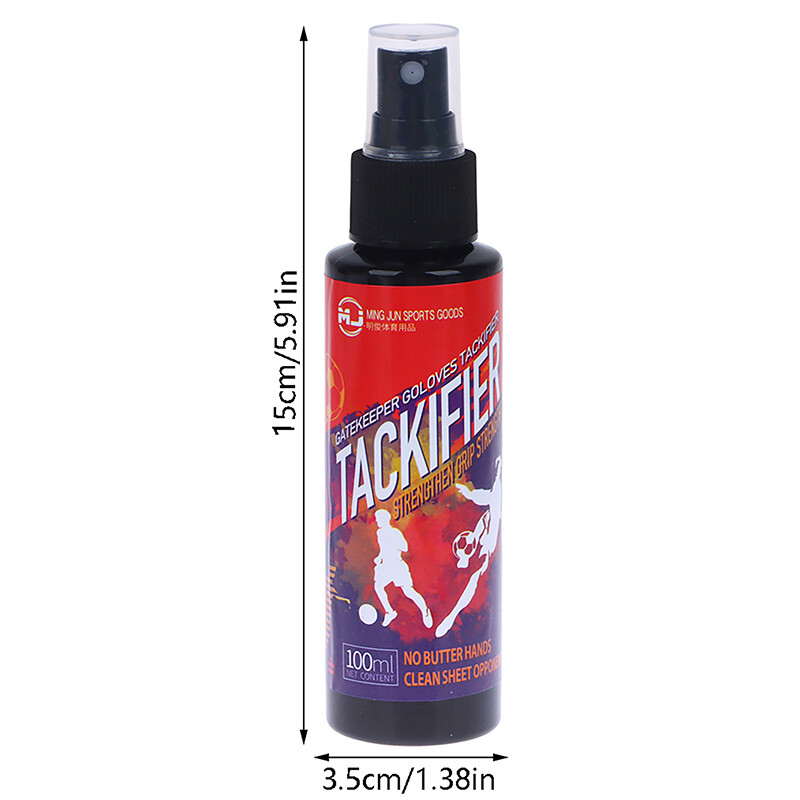 1Pc 100ml Goalkeeper Glove Tackifier Sticky Glue Spray Grip Boost Spray ...